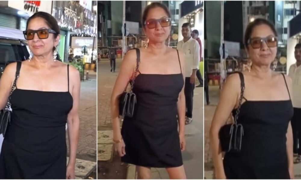 Neena Gupta stuns in mini dress and jhumkas - breaks all barriers ...