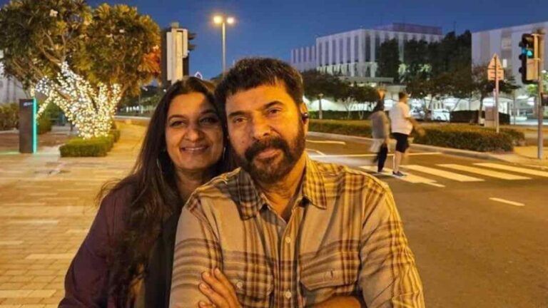 Actor Mammootty wife Sulfath celebrate their 45th wedding anniversary ...