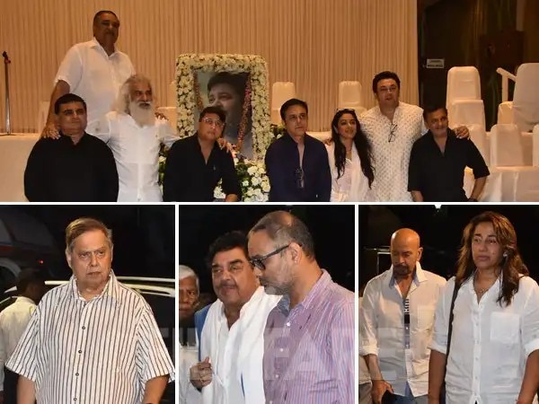 Celebs made it to prayer meet of Satish Shah - Nation Now
