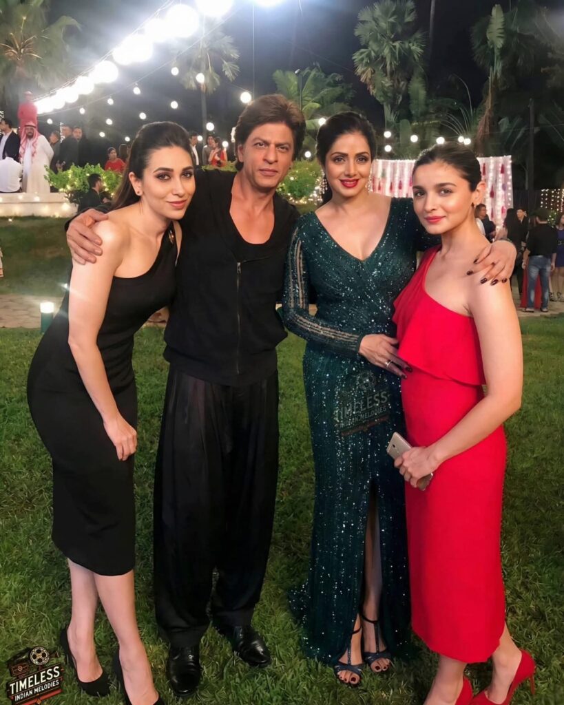 Sridevi Karisma Alia Shah Rukh Anand Rai captured in one frame - Nation Now